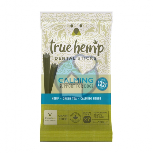 Dental Sticks Calming Support for Dogs True Hemp 100 gram kopen ...