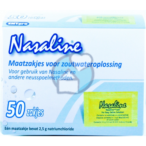 Zout Sachets Nasaline 50 sachets kopen - Gezondheid aan huis