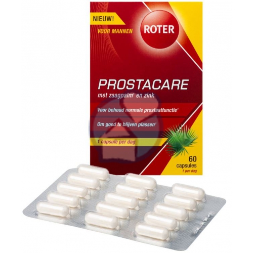 Prostacare Roter 60 capsules kopen - Gezondheid aan huis