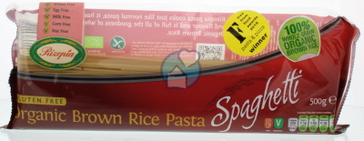 Bruine Rijst Pasta Spaghetti Biologisch Rizopia 500 gram kopen ...