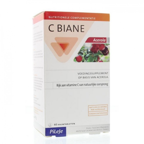 PiLeJe C Biane 60 kauwtabletten kopen - Gezondheid aan huis