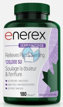 Serrapeptase Enerex 180 Kapseln - Gezondheid aan huis - Deutsch