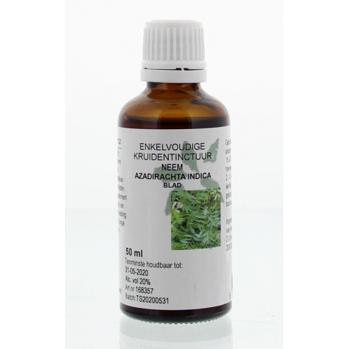 Azadirachta Indica - Neem Blad Tinctuur De Cruydhof / Natura Sanat 50 ...