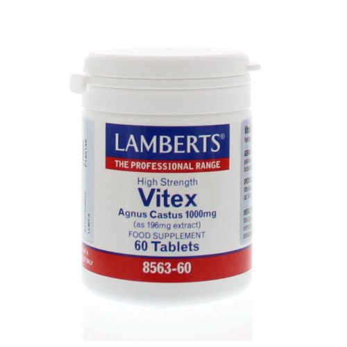 Vitex Agnus Castus 1000 mg Lamberts 60 tabletten kopen - Gezondheid aan ...