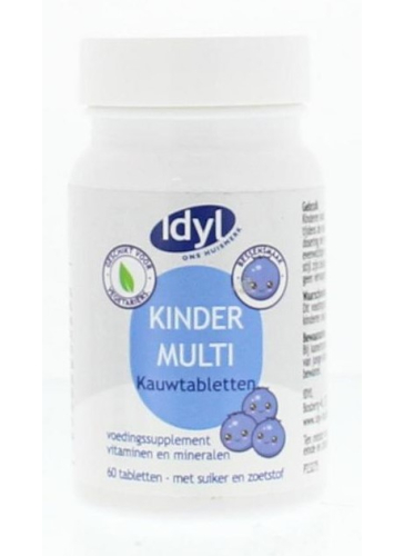 Idyl Kinder Multi 60 kauwtabletten kopen - Gezondheid aan huis