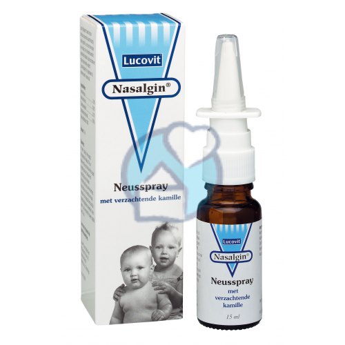 Nasalgin Neusspray Lucovit 15 ml - Gezondheid aan huis - English