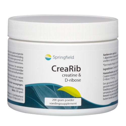 Springfield CreaRib Creatine & D-Ribose 200 gram kopen - Gezondheid aan ...